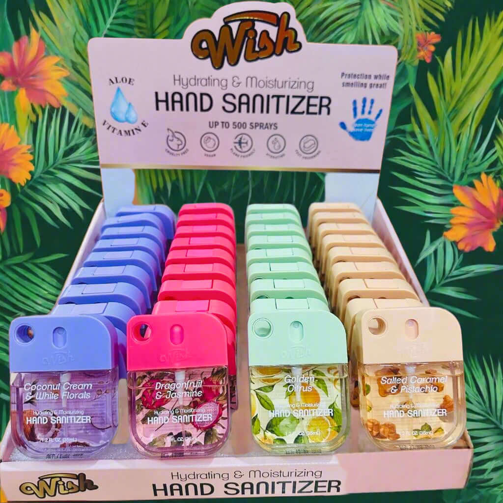 Wish Hand Sanitizer - 9 Scents Available – Teal Tiger Boutique